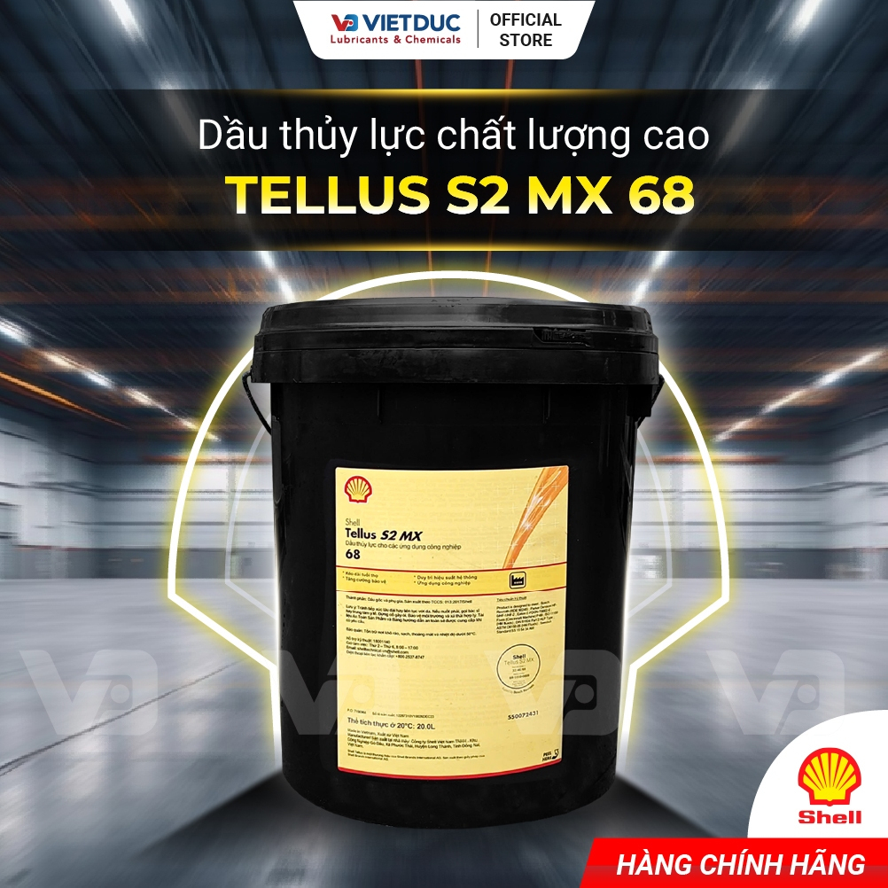 Dầu Thủy Lực Shell Tellus S2 MX 32 /46 / 68 - Xô 20L | Shopee Việt Nam