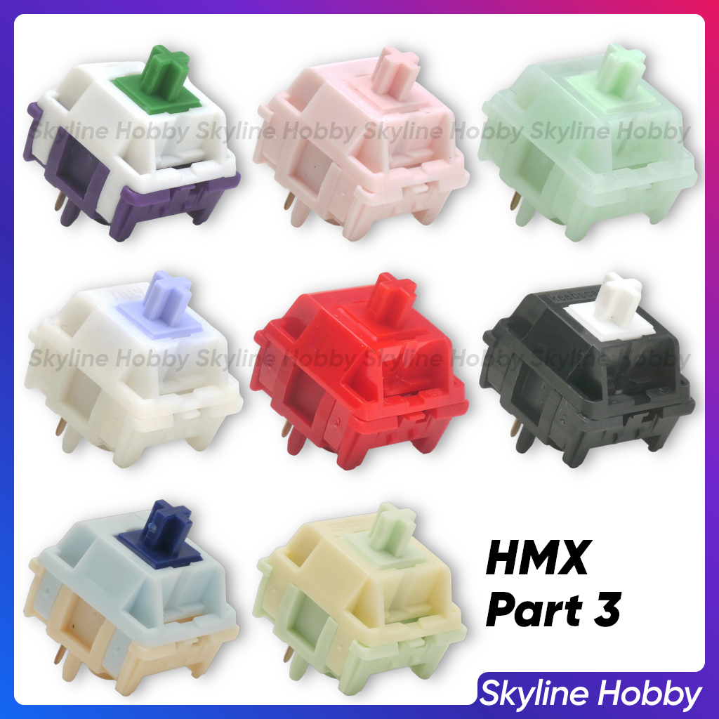 Switch bàn phím cơ HMX - Joker, Summer Green, DIOR, TTRed, Snow Crash ...