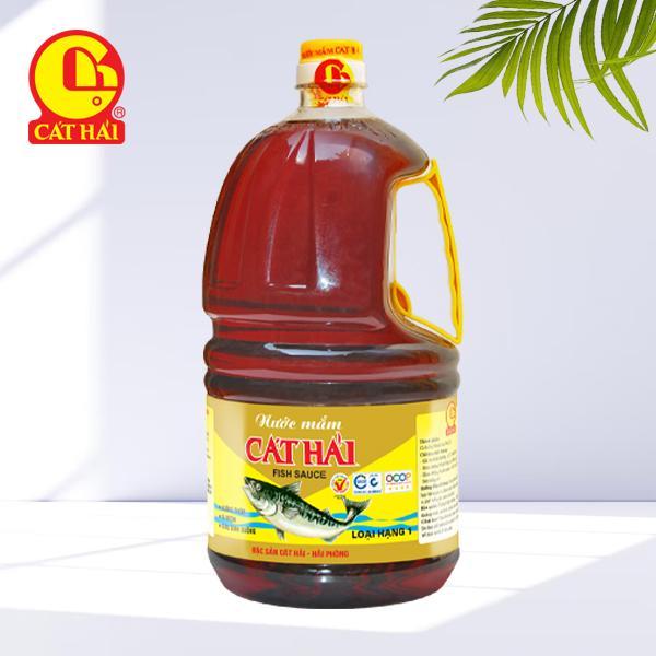 Cat Hai Premium Fish Sauce 15°N – 2L Plastic Can - Traditional Vietnam ...