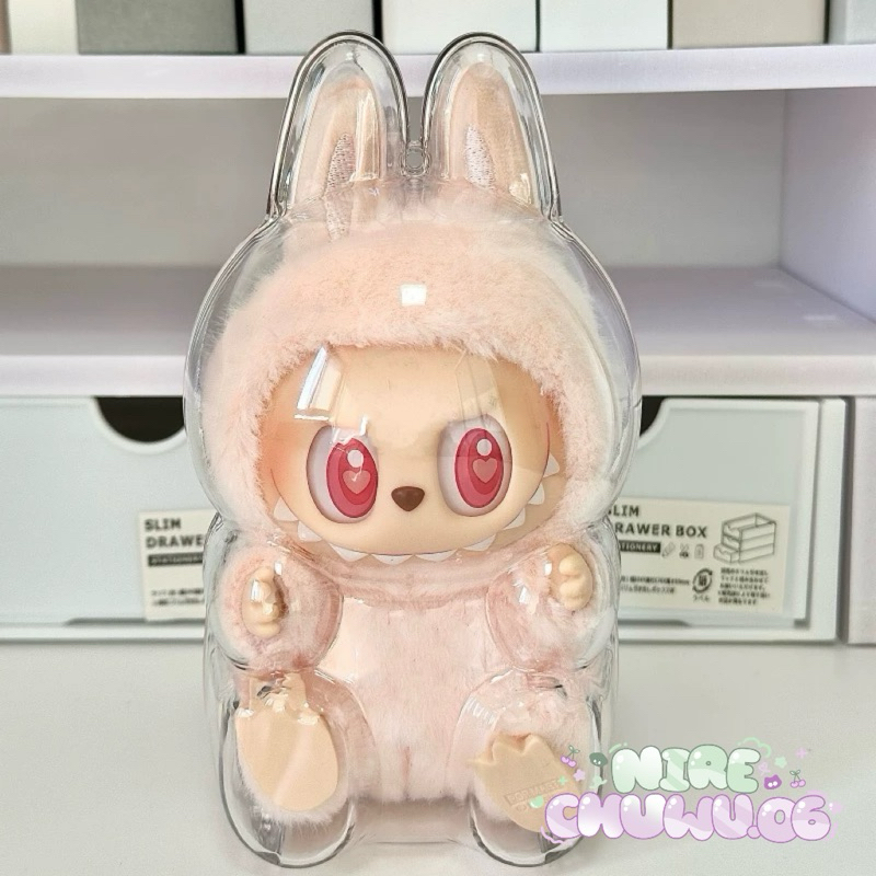 LABUBU VER 2 CASE NGỒI TRONG SUỐT CAO CẤP | Shopee Việt Nam