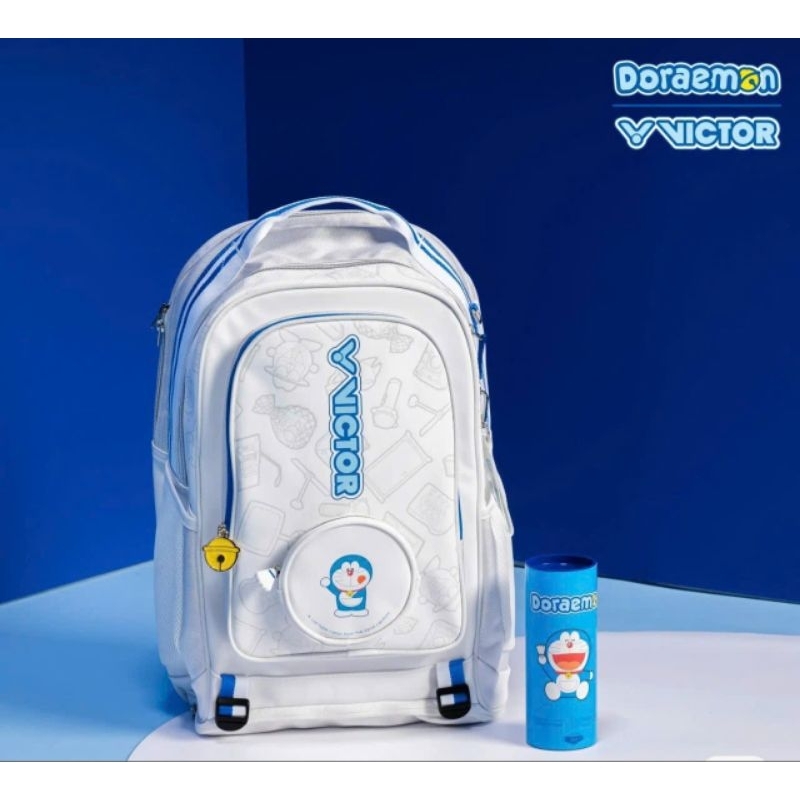 Balo Victor cầu lông DOREMON chất liệu da và Polyester 3 lớp chống nước ...