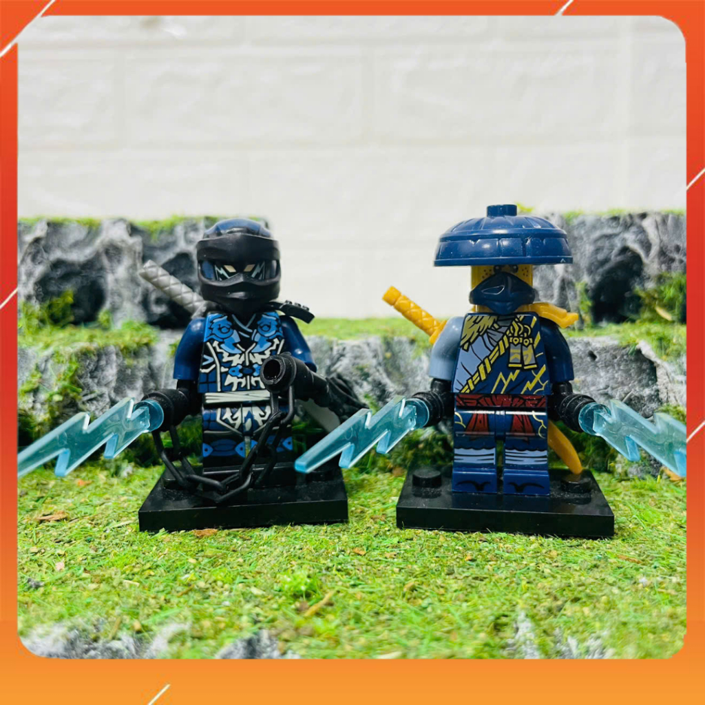 Mô Hình Đồ Chơi Lắp Ráp Nhân Vật NINJA Minifigures Jay Evil & Rogue Jay ...