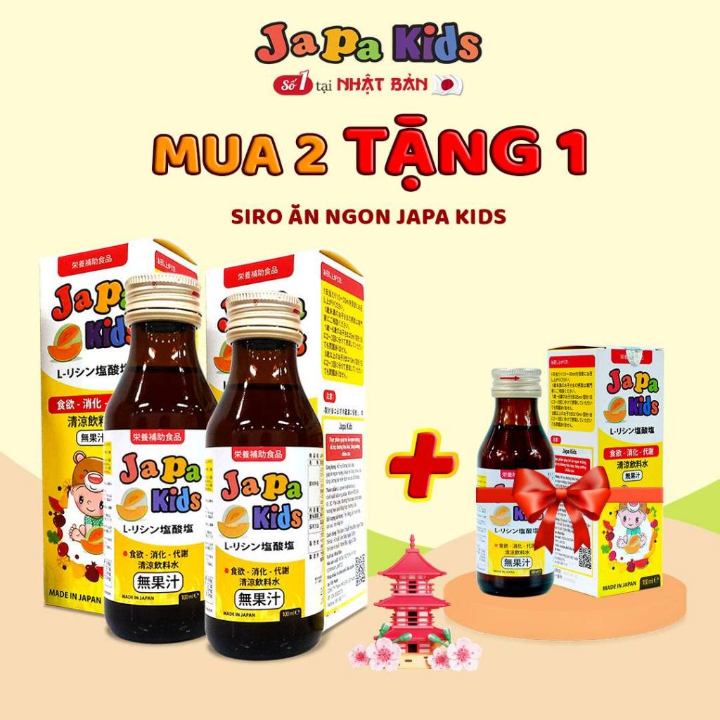 [ Combo 2 Tặng 1 ] Siro Japa Kids Chính Hãng Kích Thích Ăn Ngon Giúp ...