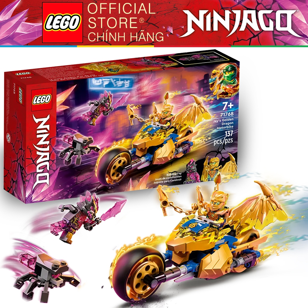 [Lego Official - Hỏa Tốc] LEGO 71768 Ninjago - Jay's Golden Dragon ...