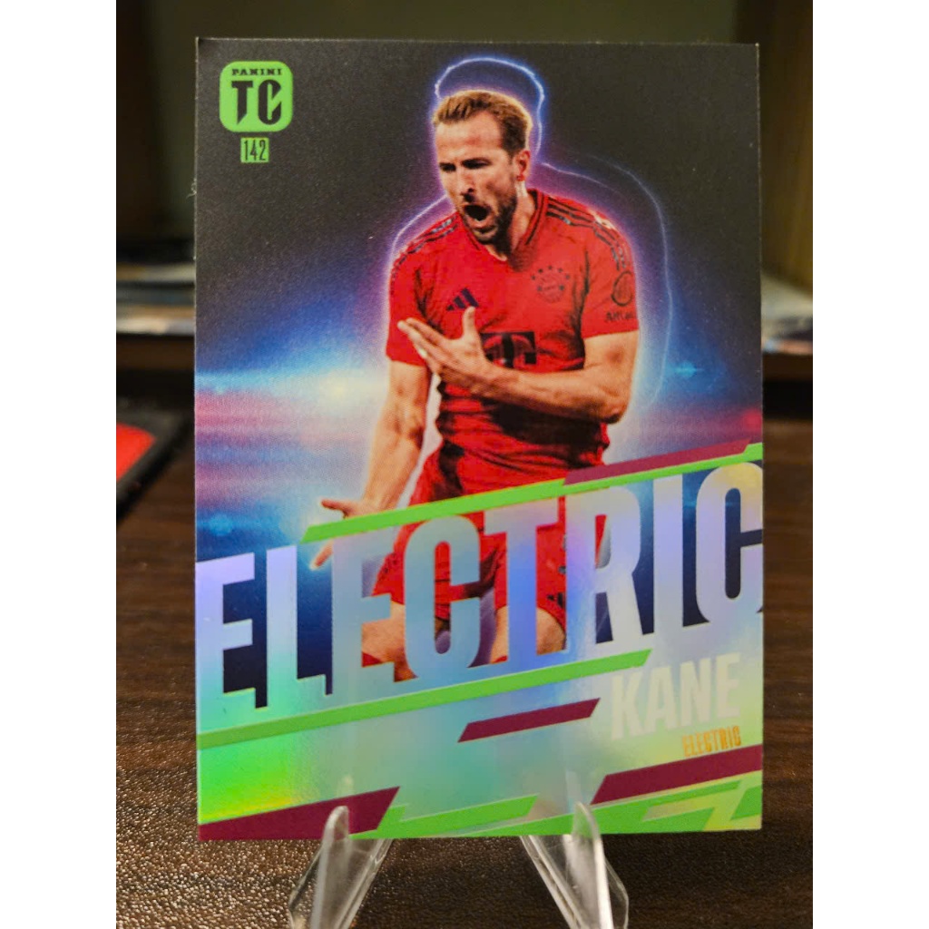 Thẻ ELECTRIC Harry Kane Panini Top Class Pure Football 2025 (Bayern ...