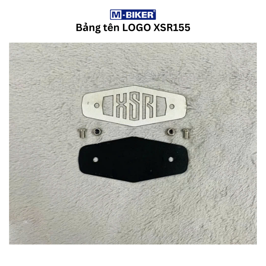 Bảng tên xe XSR logo XSR tem gắn xe XSR dành cho Yamaha XSR155 chính ...