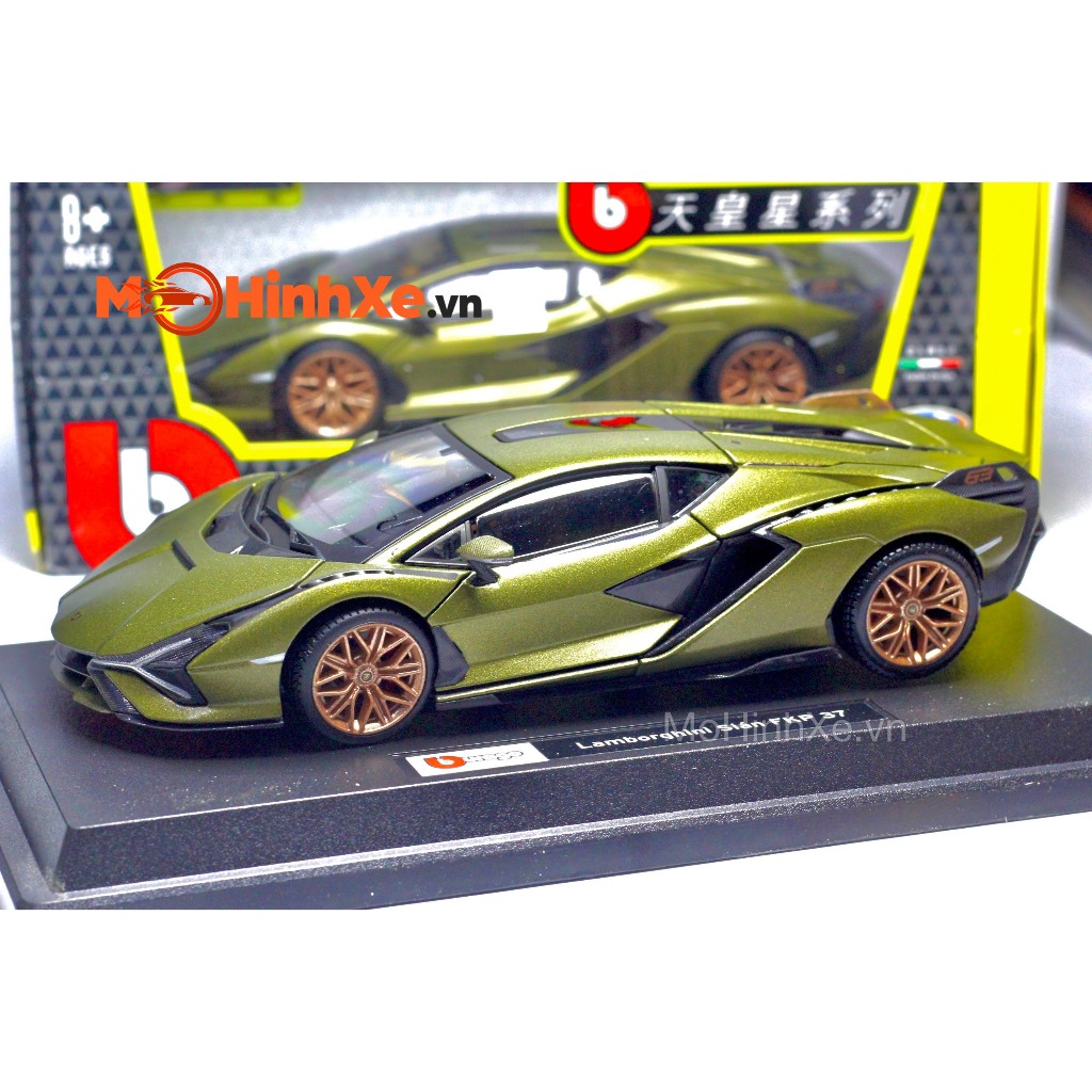 Mô hình xe Lambor Sian FKP 37 1:24 Bburago (Có đế) | Shopee Việt Nam