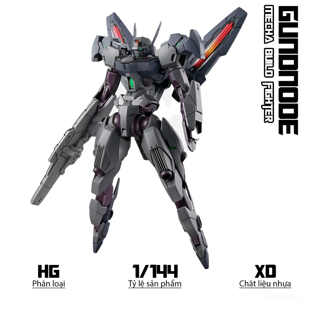 Mô hình HG Gundnode TWFM, 1/144 Mobile Suit, Đồ chơi lắp ráp nhựa ...