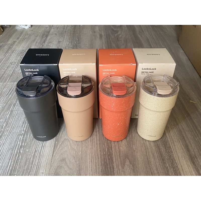 LY GIỮ NHIỆT LÒNG PHỦ SỨ METRO CAFE TUMBLER LOCKnLOCK -500ML/LHC4357 ...