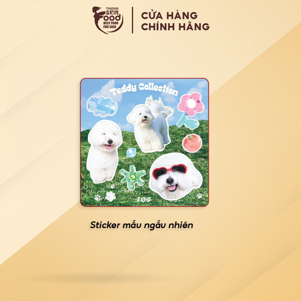 [HB GIFT] FOIF Sticker Teddy Tint (Ngẫu nhiên)(HÀNG TẶNG KHÔNG BÁN ...