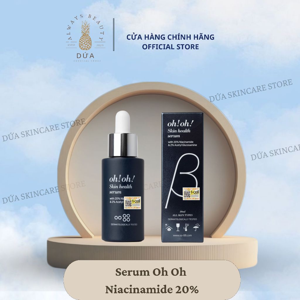 Serum Oh Oh Niacinamide 20% Tinh Chất Dưỡng Sáng Sa, Se khít lỗ chân ...