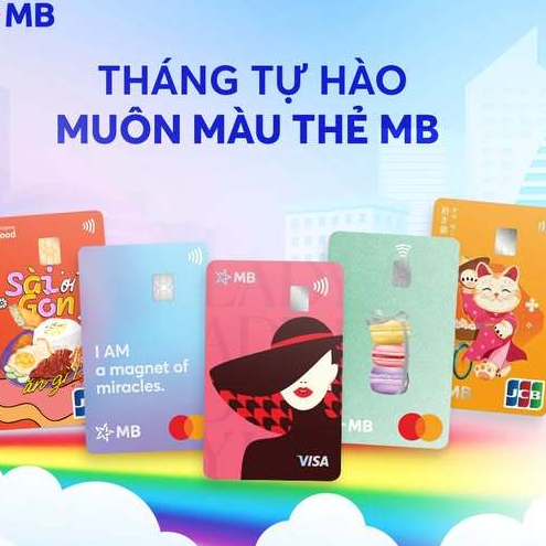 Thẻ MB Hi Mastercard Collection - Sắc Màu | Shopee Việt Nam