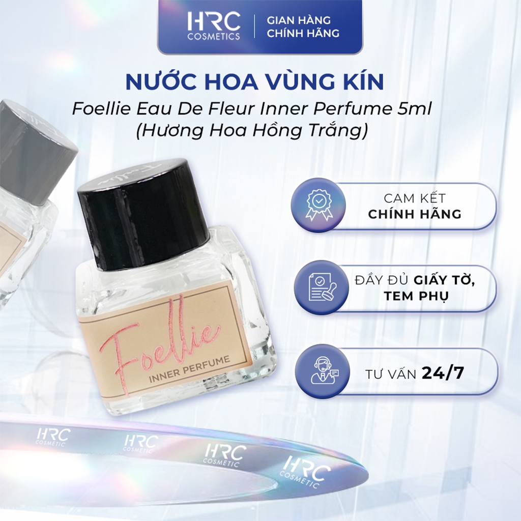 Nước Hoa Vùng Kín Foellie Eau De Fleur Inner Perfume 5ml Hương Hoa Hồng ...