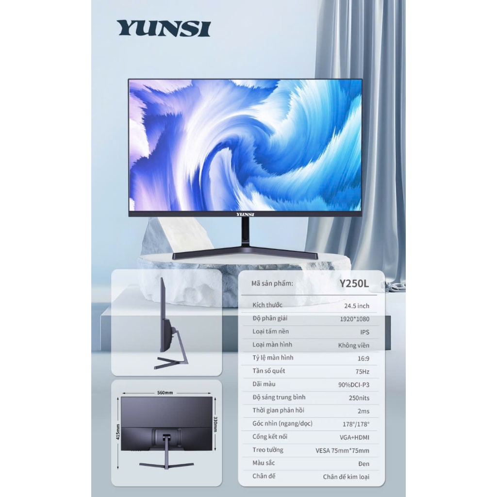 MAN HINH LCD YUNSHI -Y250L | Shopee Việt Nam