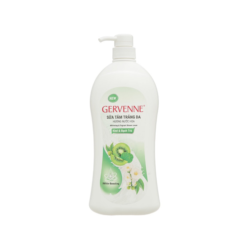 Sữa tắm trắng da Gervenne Kiwi & Bạch trà 900ml | Shopee Việt Nam