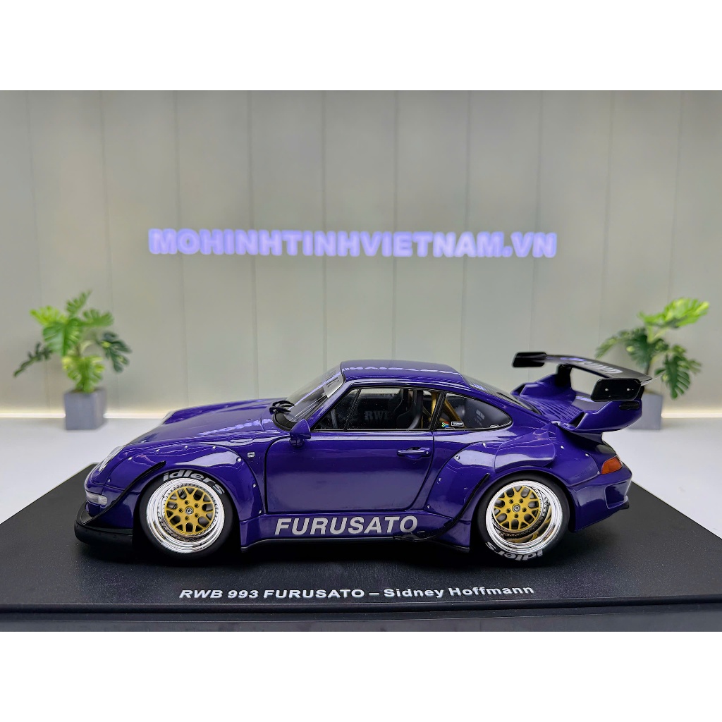 XE MÔ HÌNH P0RSCHE 993 RWB FURUSATO SIDNEY HOFFMANN,TỶ LỆ 1/18 WERK83 ...