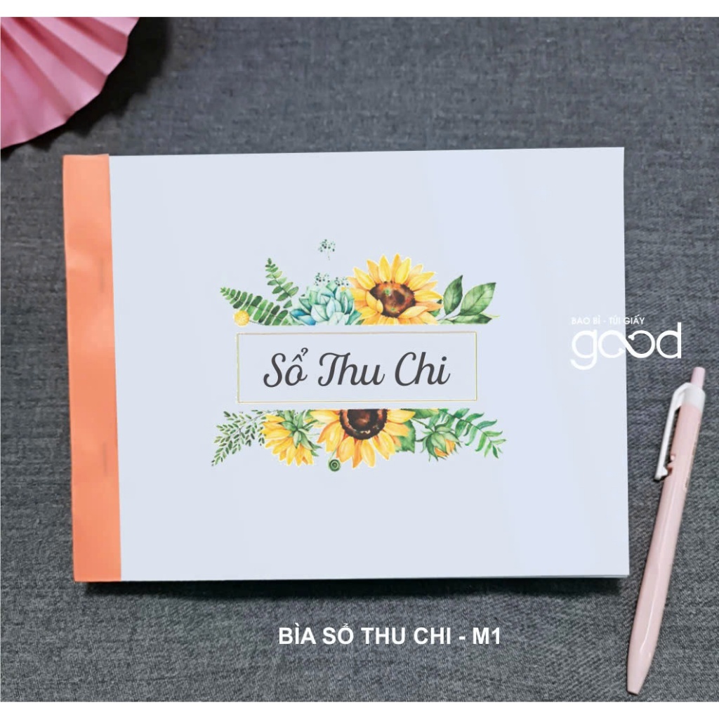 Quyển sổ A5, Sổ thu chi, sổ chấm công, sổ bán hàng, sổ ghi chép, sổ ...