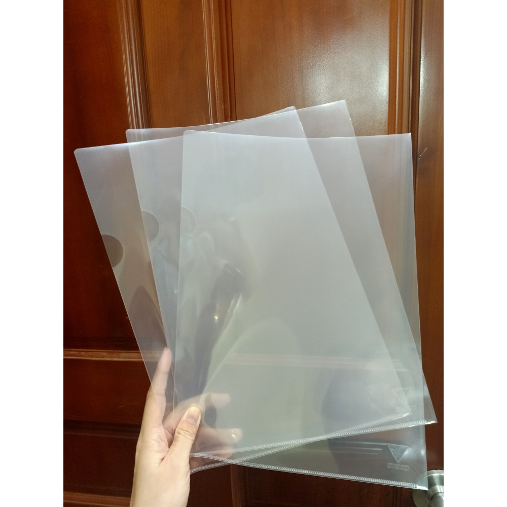 Combo Bìa lá nhựa A4 Plus giúp tài liệu gọn gàng, sạch sẽ, chống nhăn ...