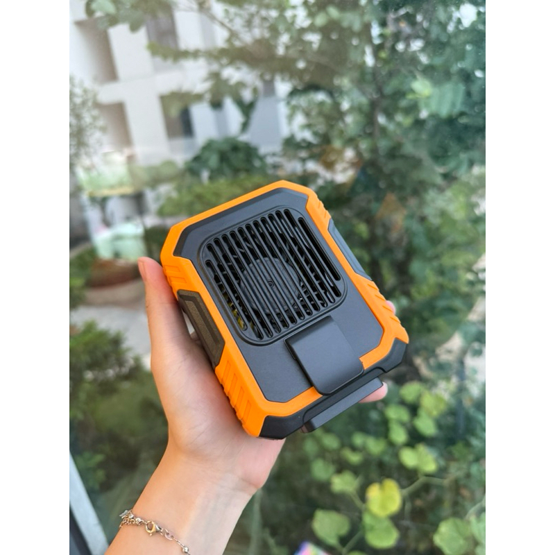 Quạt kẹp thắt lưng kiểu mới 2024 kèm sạc đự phòng pin 4000mAh , quạt ...