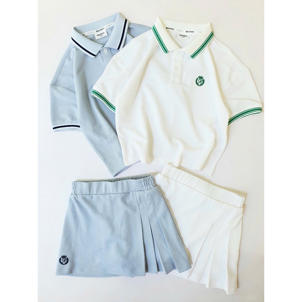 Set Áo Polo + Chân Váy BG Beemon 2 màu BH25136 | Shopee Việt Nam
