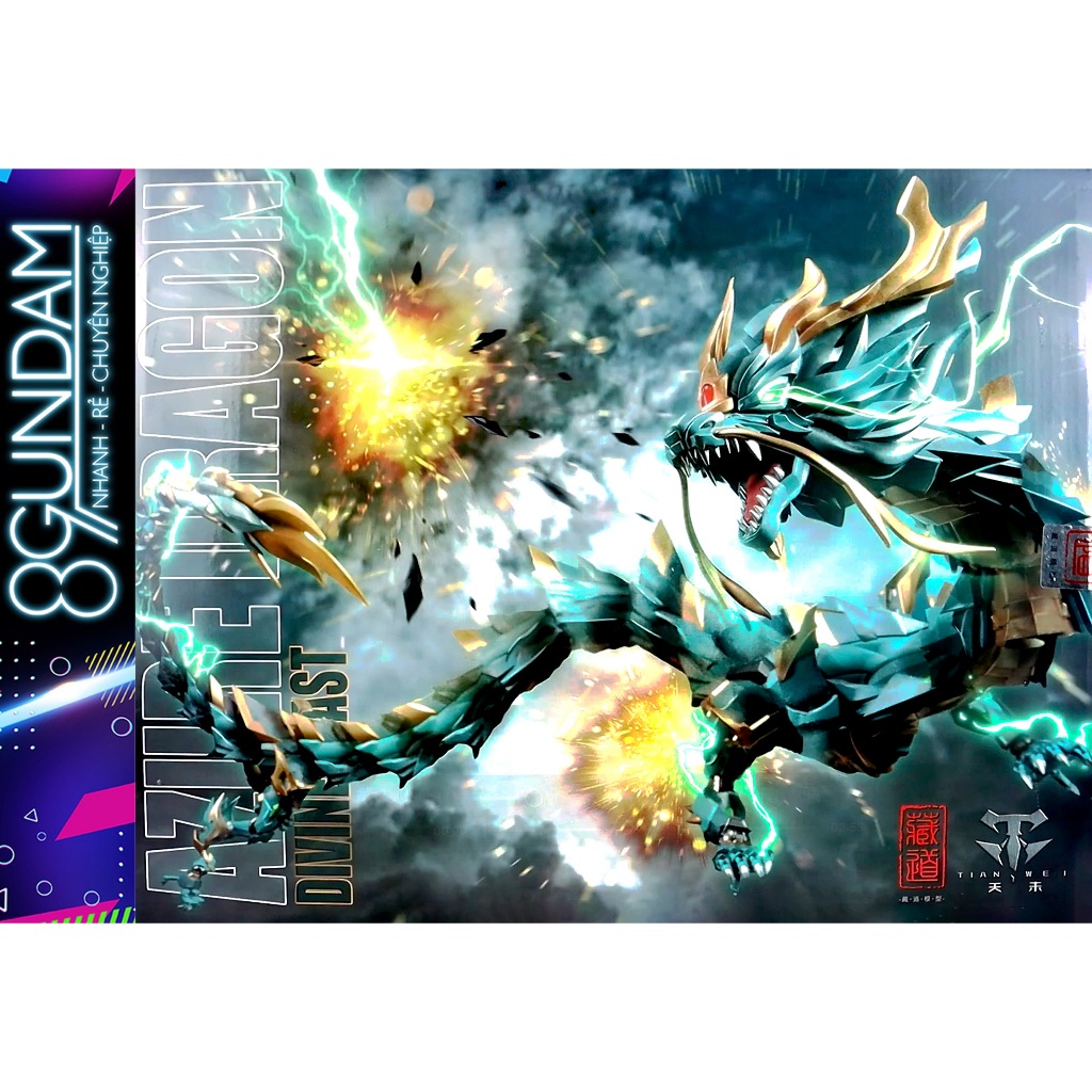 Mô Hình Ráp Sẵn Metal Build 1/72 CD-DB-01 Azure Dragon Divine Beast ...