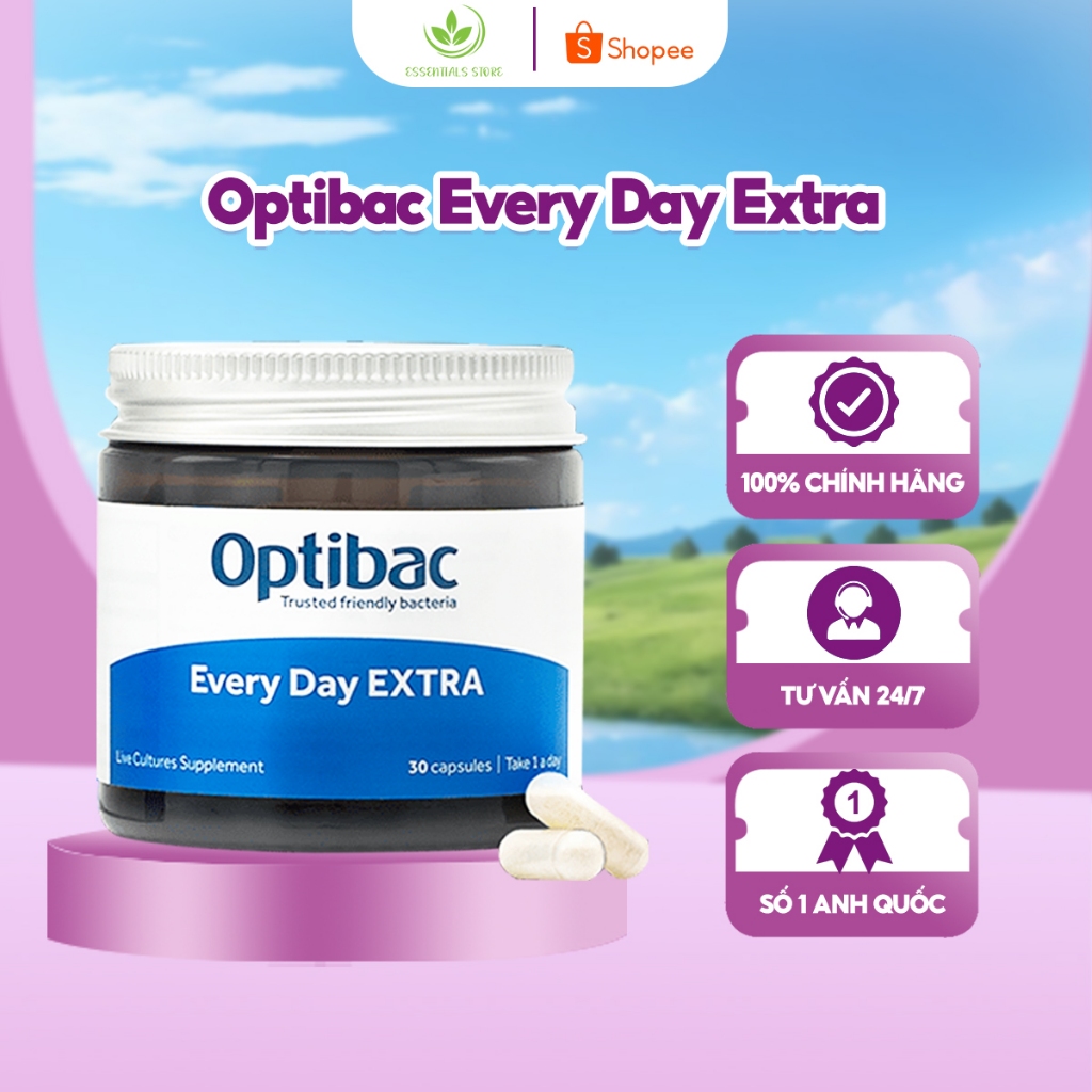 Optibac Probiotics Every Day Extra - Thực phẩm bổ sung Probiotic tiêu ...