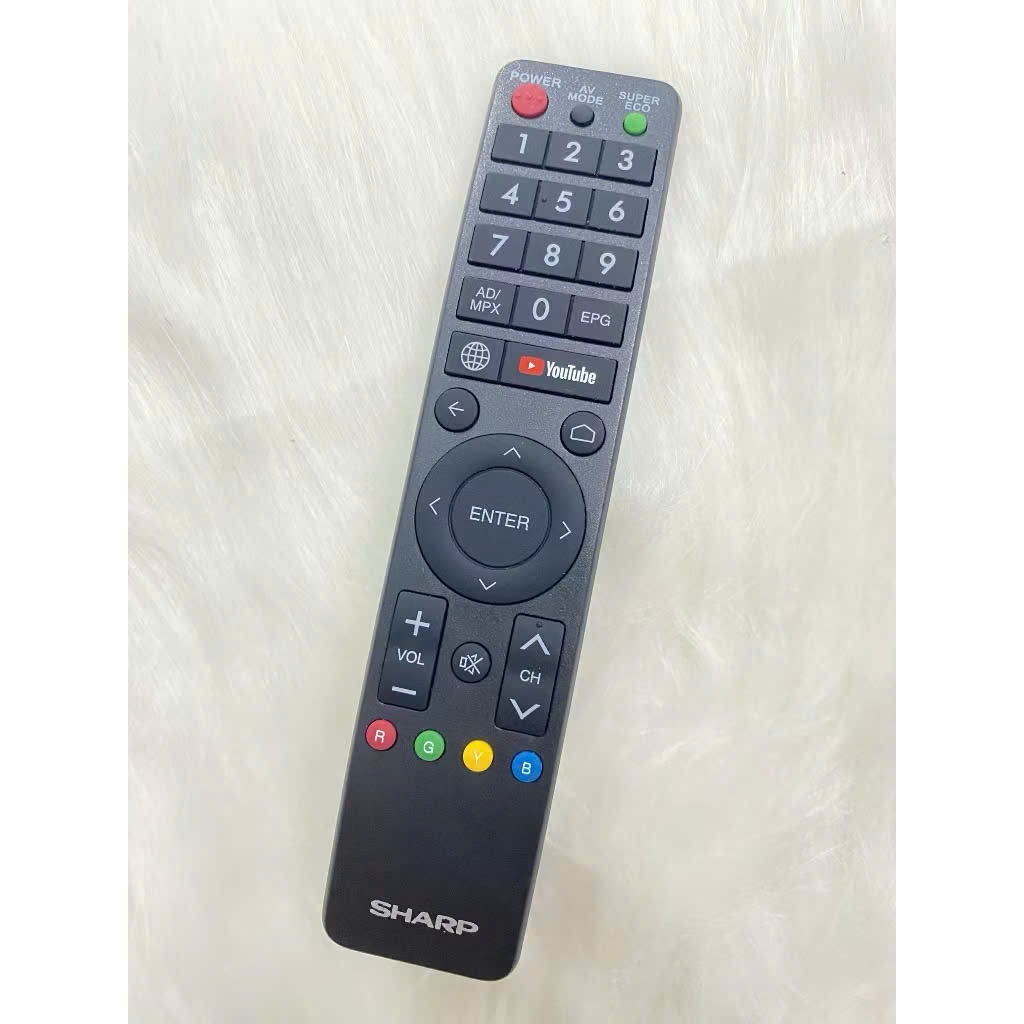 Remote điều khiển tivi SHARP , điều khiển TV SHARP - Tặng kèm pin ...