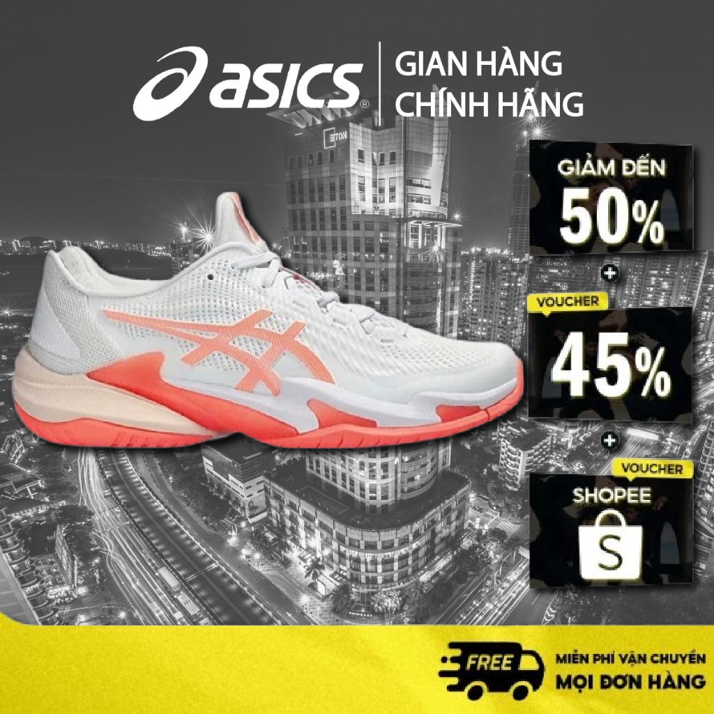 | CHÍNH HÃNG | Giày Asics FF3 Court FF3 NOVAK ' White Orange ...