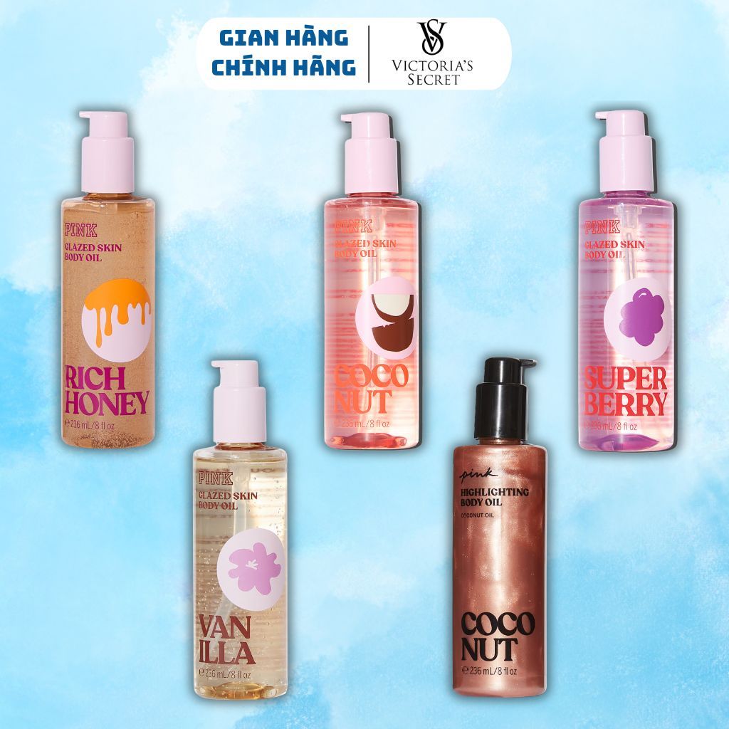 Body Oil Dầu Dưỡng Da Victoria Secret Chính Hãng 236ml mềm mịn da ...