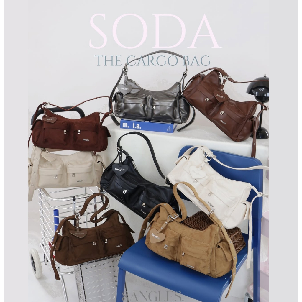 [SẴN] Túi Đeo Vai Túi Hộp 8angles Soda 12.5inch Kèm Dây Đeo Chéo ...