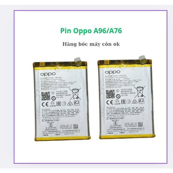 Pin oppo blp885/a96,,hàng bóc máy | Shopee Việt Nam