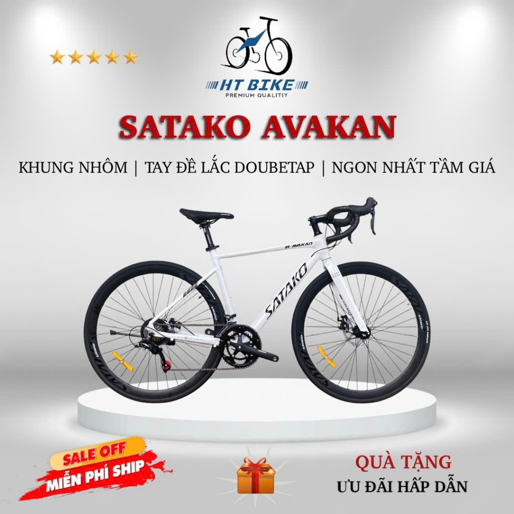 Xe đạp đua Road SATAKO AVAKAN | Gen 2 | HT BIKE | Shopee Việt Nam