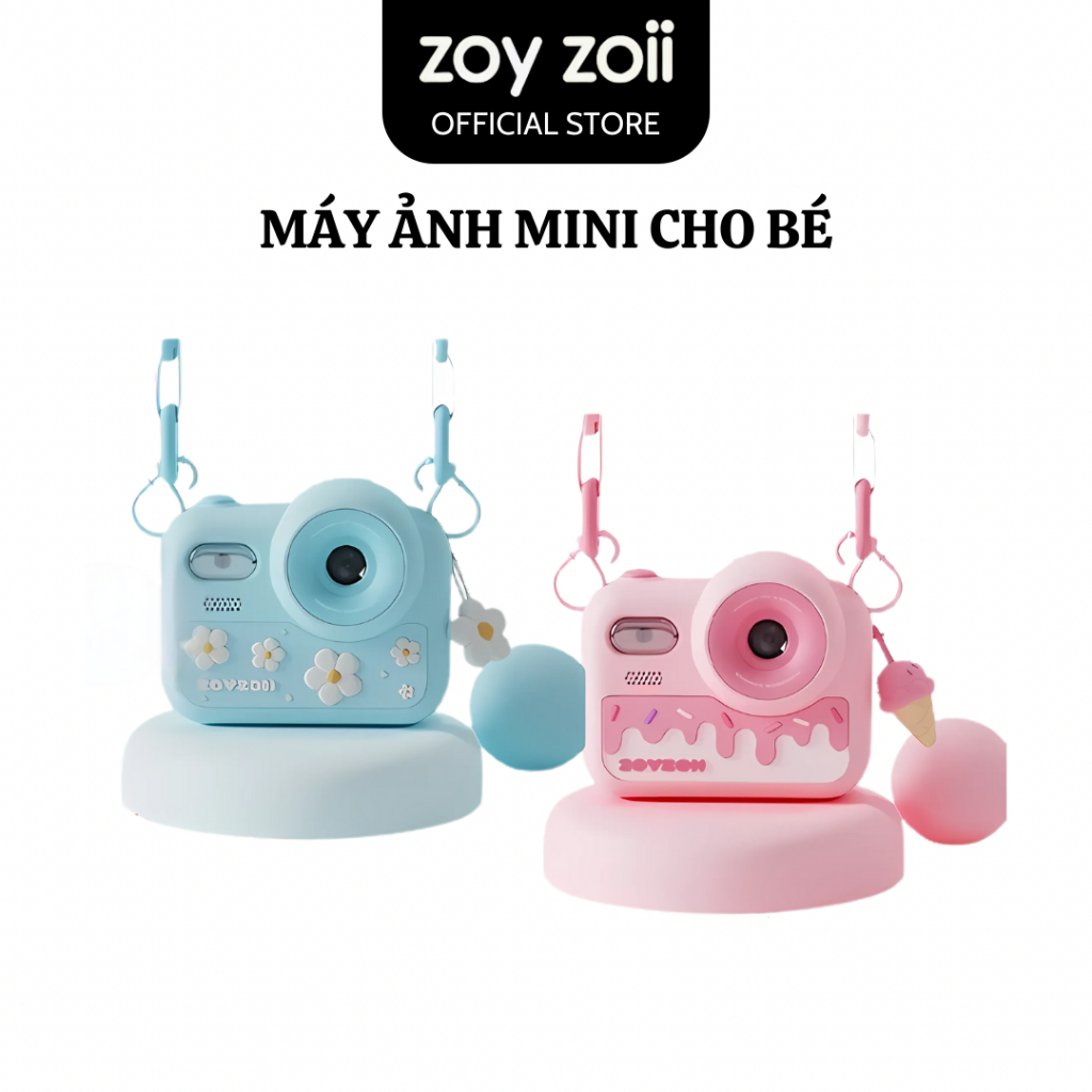 Máy chụp ảnh cho bé kèm thẻ nhớ máy chụp hình mini Zoyzoii Kids Camera E28 | Shopee Việt Nam