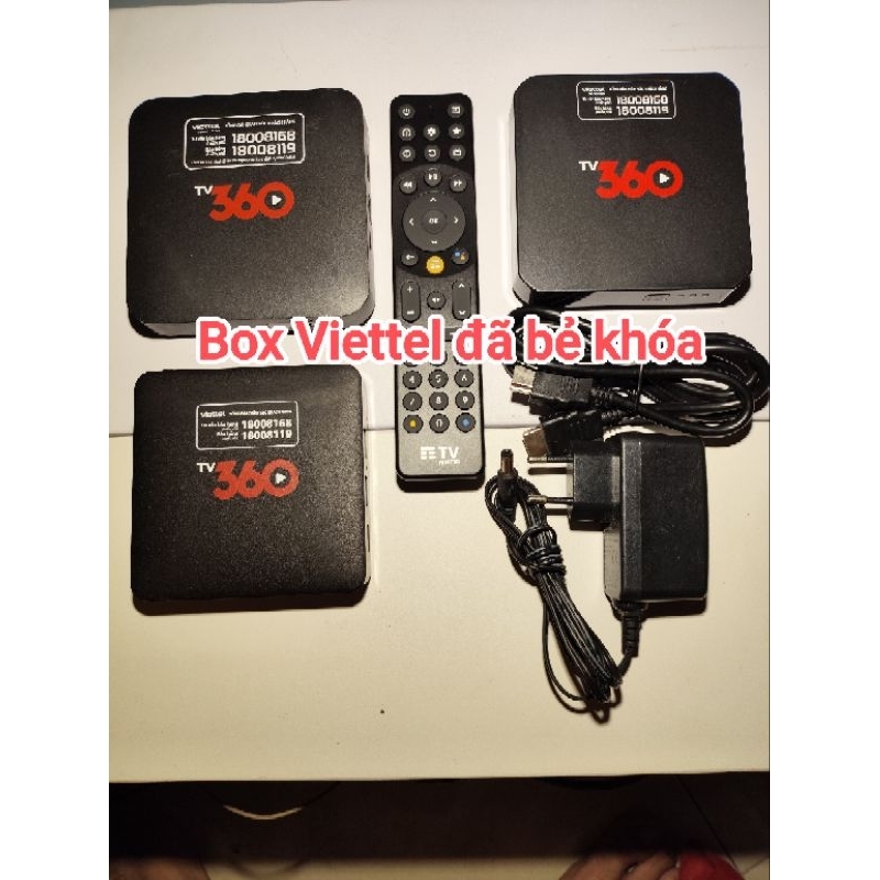 Box Viettel TV360 và XMIO X1 đã bẻ khóa rom ATV chạy tất cả các mạng ...