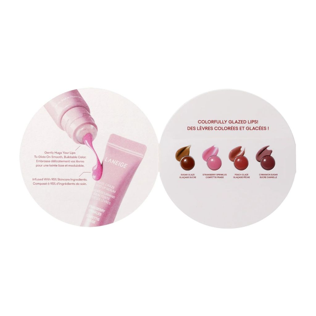 [HB GIFT] Son dưỡng có màu Glaze Craze Lip Tinted Serum 1g | Shopee ...