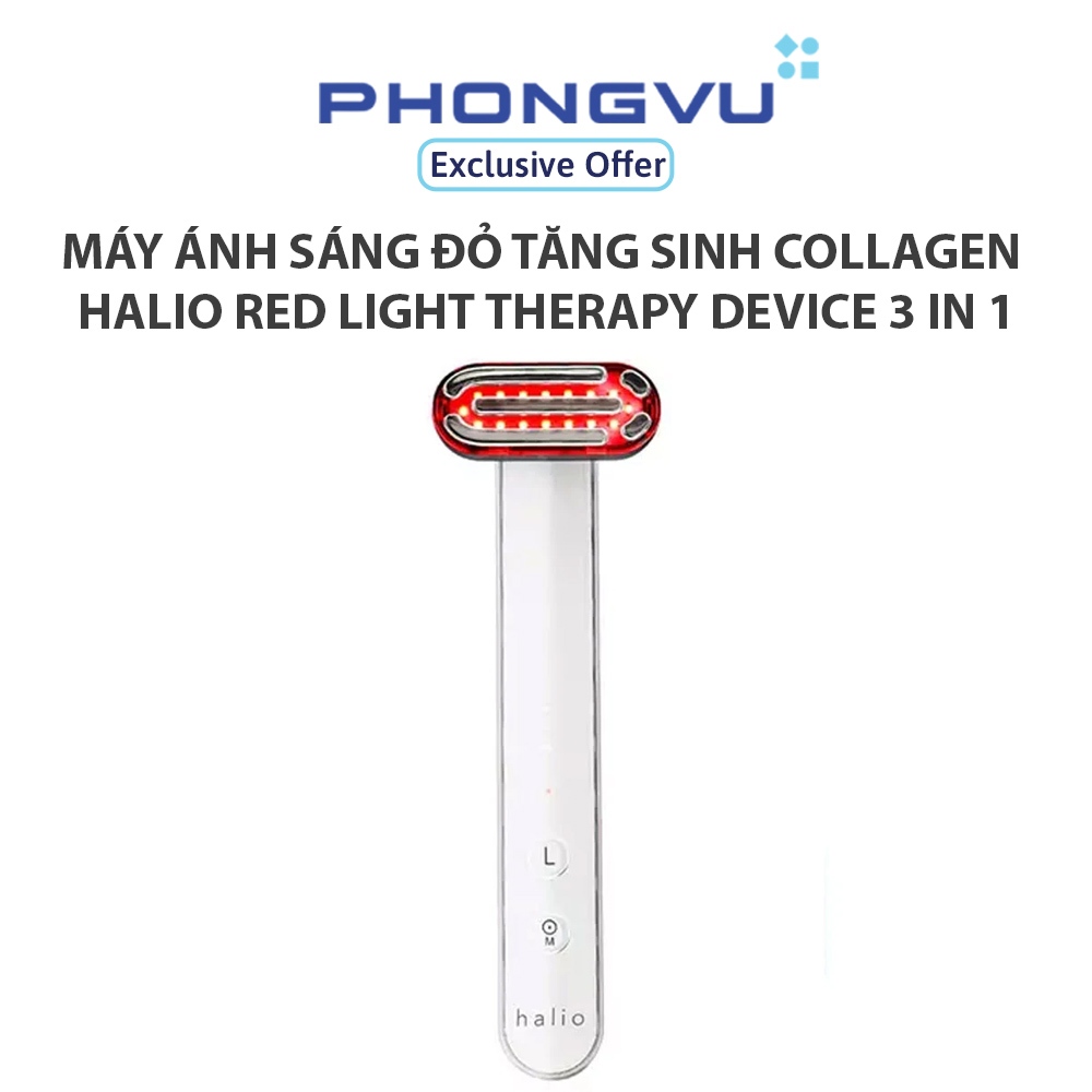 Máy Ánh Sáng Đỏ Tăng Sinh Collagen Halio Red Light Therapy Device 3 In ...