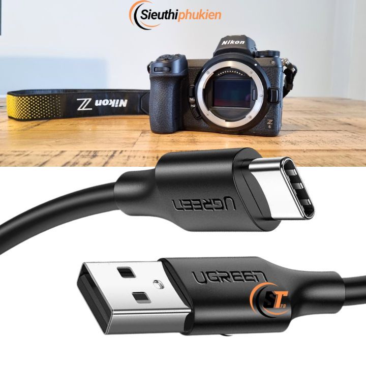 Cáp USB cho máy ảnh Nikon Z8 Z5 Z5 II, Z6 Z6 II, Z7 Z7 II, Z fc, D6 ...