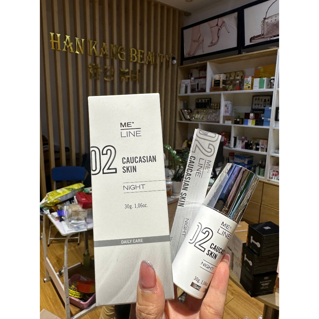 Kem nám, phân giải sắc tố Meline 02 Caucasian Skin Night 30ml | Shopee ...