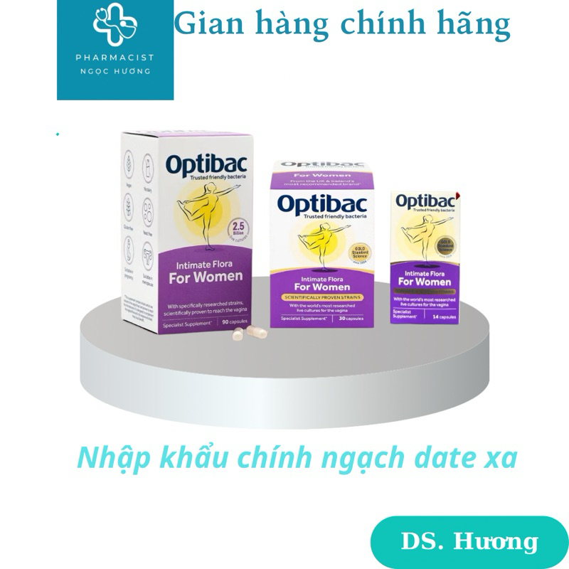 [NHẬP KHẨU CHÍNH HÃNG] Men Vi Sinh Optibac Probiotics For Women, Hộp 30 ...