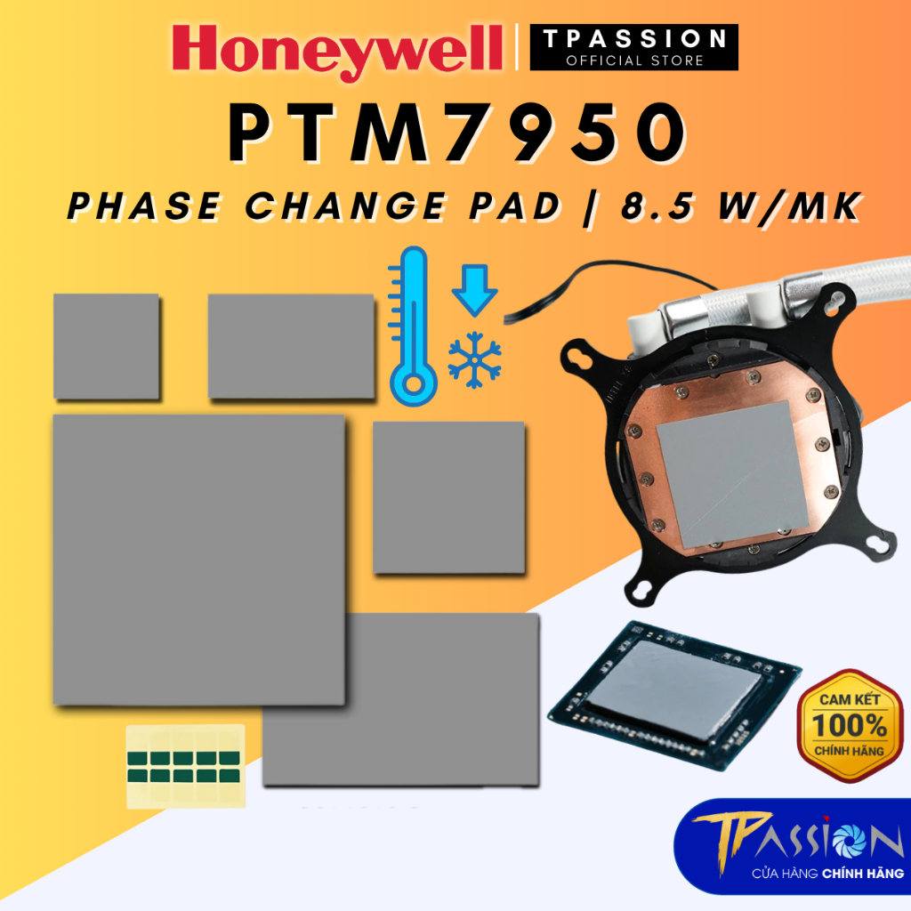 Miếng dán tản nhiệt HONEYWELL PTM7950 PHASE CHANGE PAD - Chính hãng ...