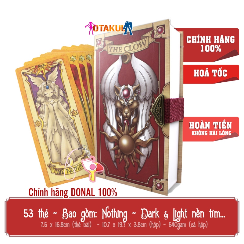 Hộp Thẻ Bài Clow - Sản Phẩm Công Ty Donald 100% Chính Hãng - 8101 ...