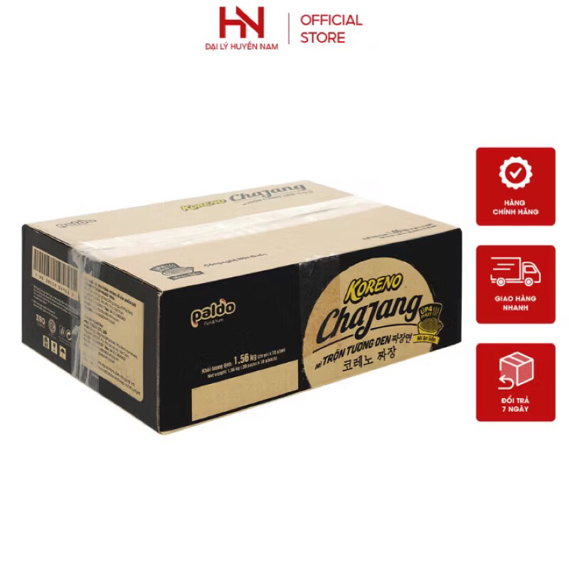 Thùng 20 gói mì trộn tương đen Koreno 78g date mới nhất | Shopee Việt Nam