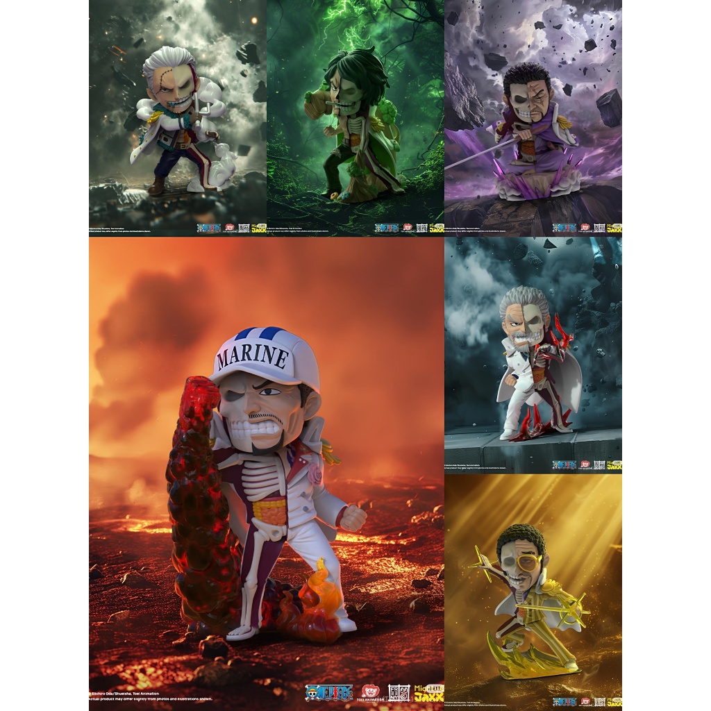 [Sẵn-Chính Hãng] Hộp Mù One Piece Series Hải Quân ver8 Mighty Jaxx ...