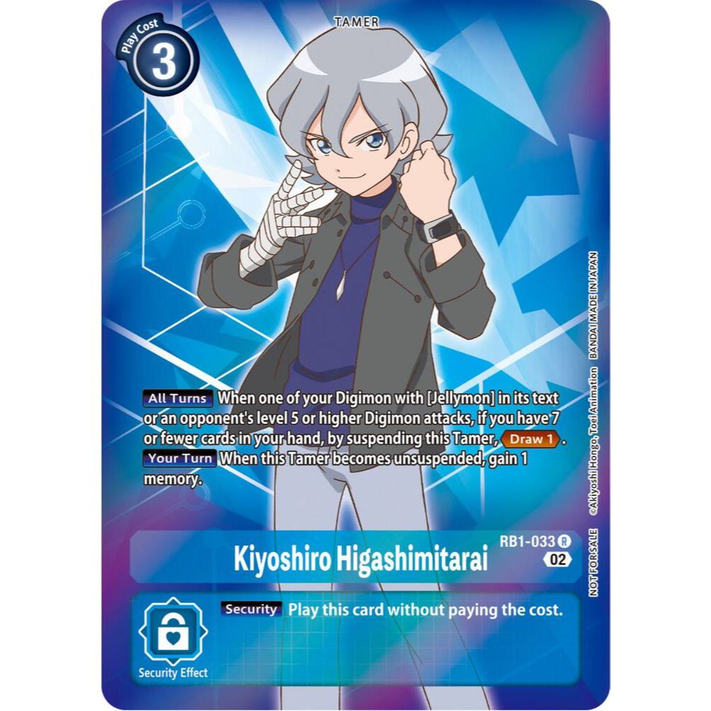 Thẻ Bài Digimon Mã RB1-033 - Kiyoshiro Higashimitarai (Resurgence ...