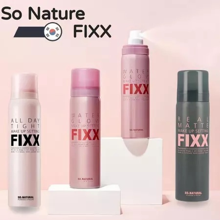 Xịt Khóa Makeup Fixx So Natural Từng Loại Da AllDay Tight - Real Matte - Water Glow Makeup 75ML ...