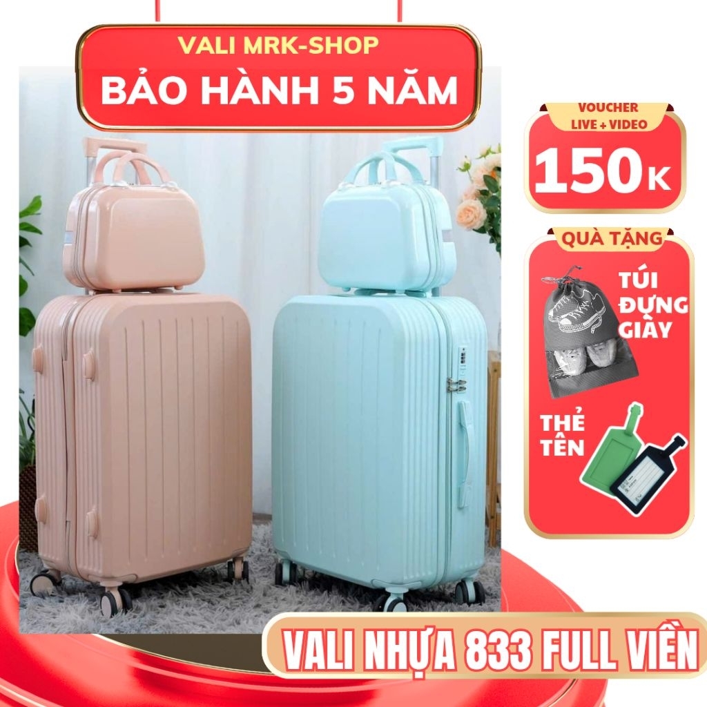 Vali kéo du lịch nhựa dẻo CHỐNG VA ĐẬP - CHỐNG XƯỚC - CHỐNG RẠCH MÓC ...