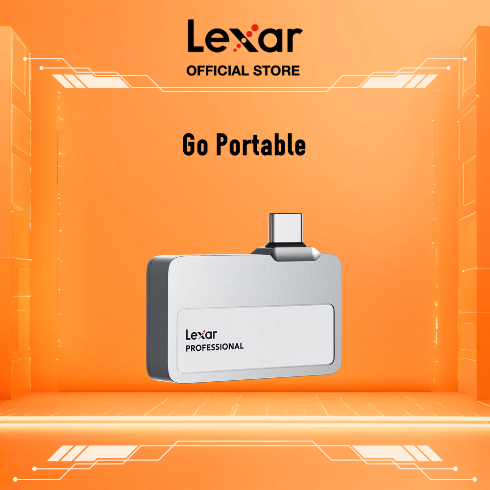 Ổ Cứng SSD Di Động Lexar SL400 Go Portable 1TB/2TB USB 3.2 Gen 2 Tương ...