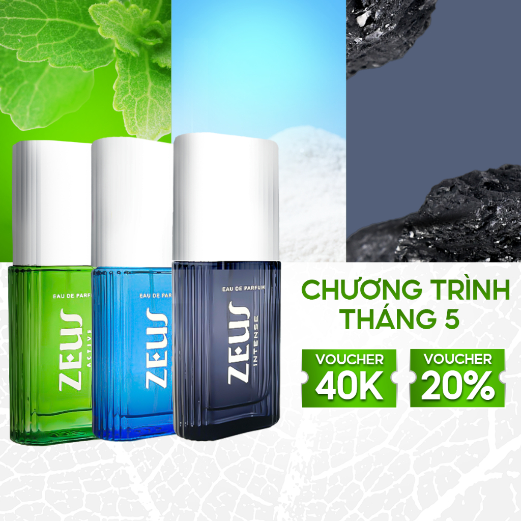 Nước Hoa Nam Cao Cấp ZEUS Phong Cách Cuốn Hút, Lịch Lãm, Mạnh Mẽ ...