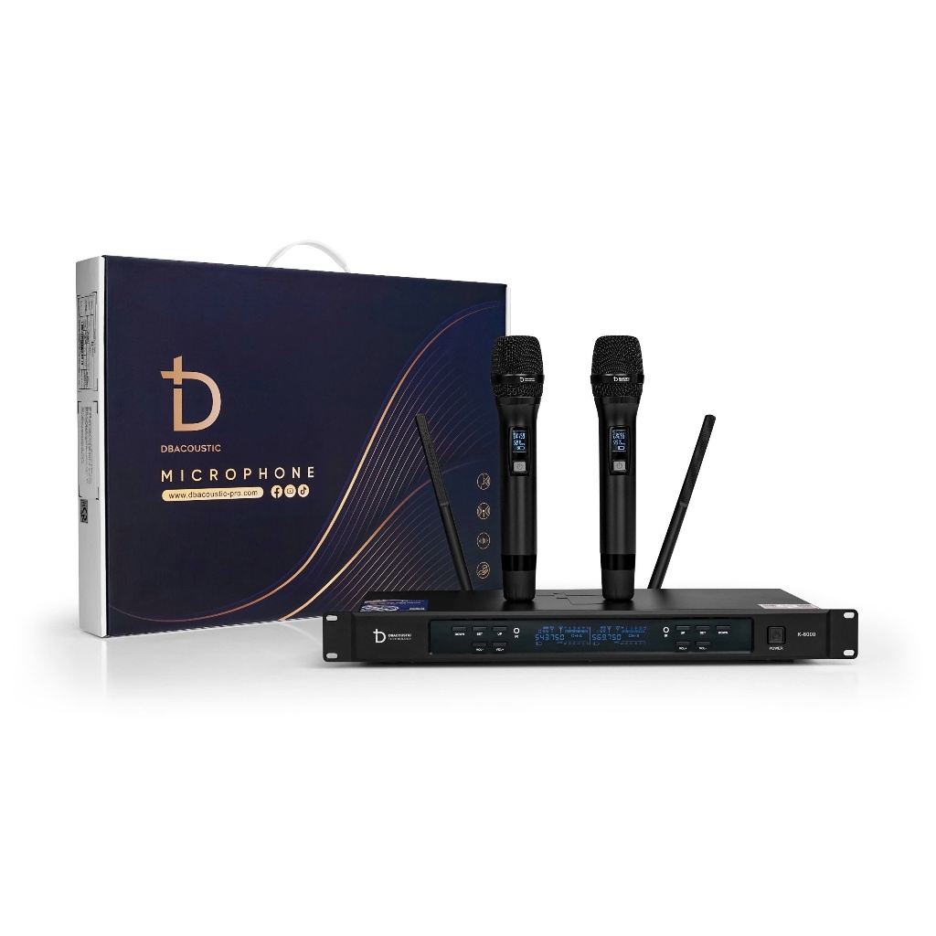 MICRO DB ACOUSTIC K6000 V2, Micro Không Dây Chất Lượng Cao, MICRO ...