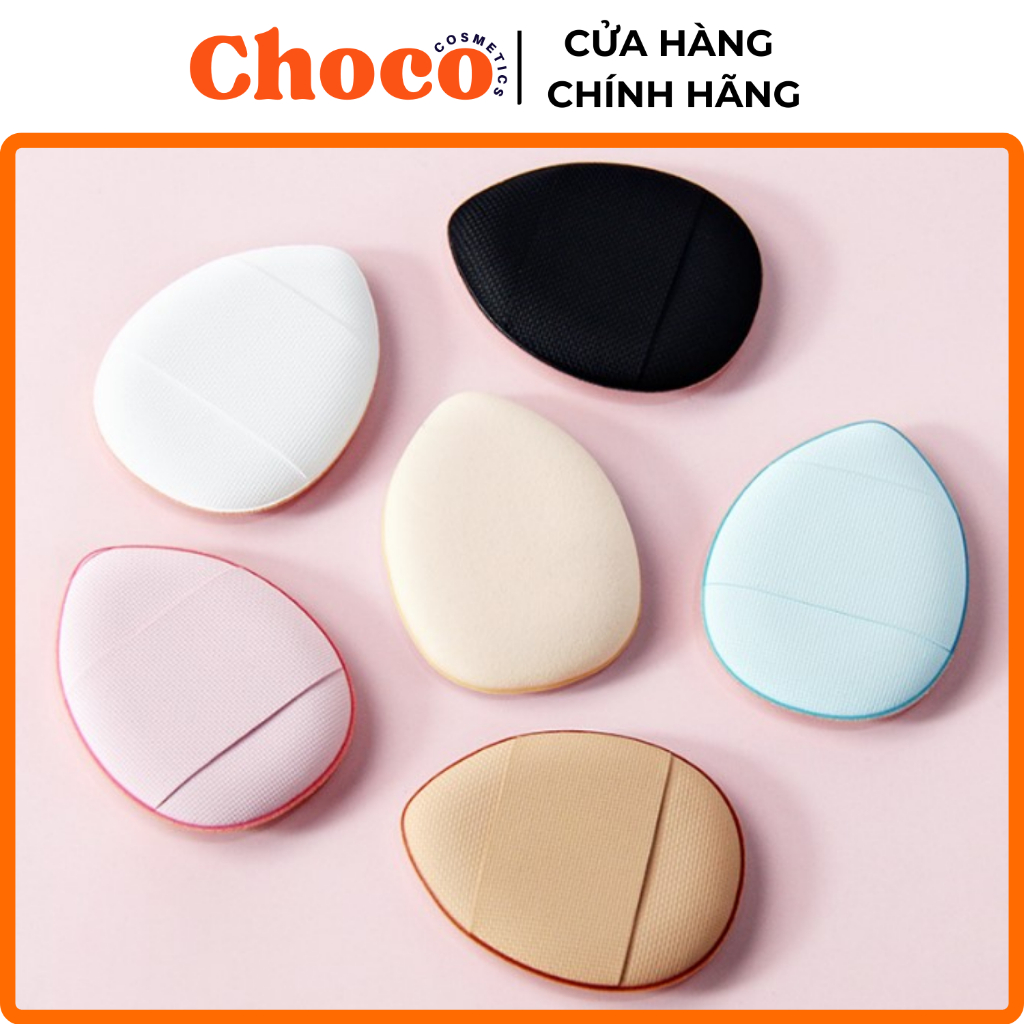 [HCM] Quà tặng Mút tán kem nền mini che khuyết điểm, Kẹp tóc cute Choco ...